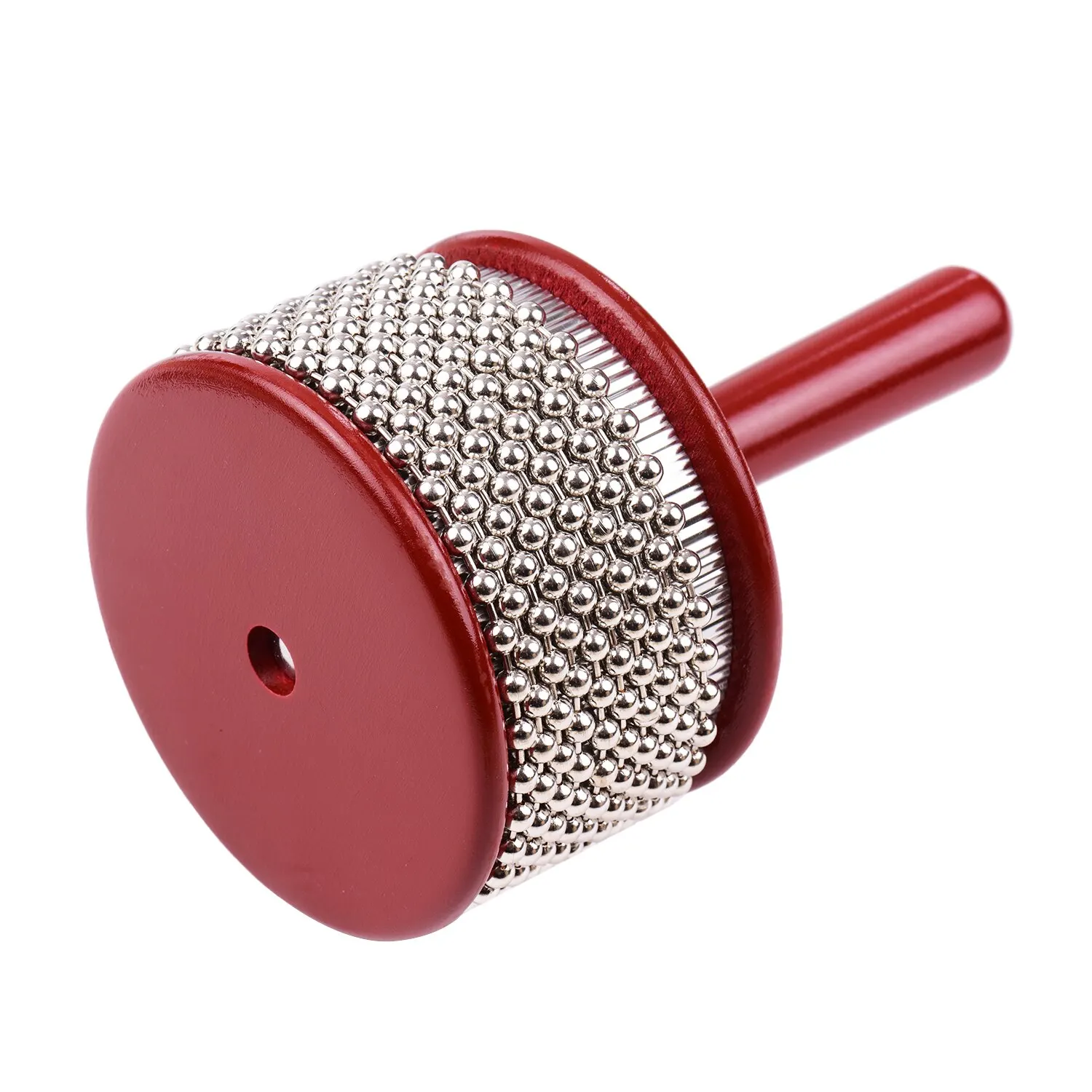 Montessori Wooden Kabasa Percussion Musical Instrument Metal Beaded ...