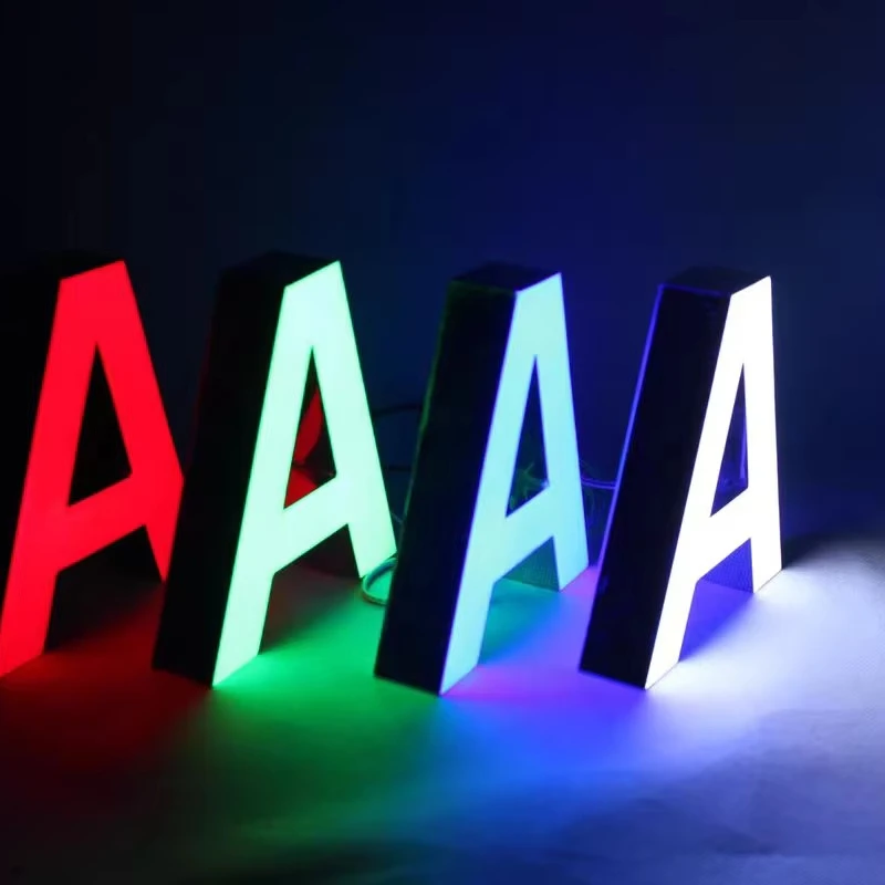 Custom 3D Logo LED Signage Acrylic Letters for Outdoor Advertising ...