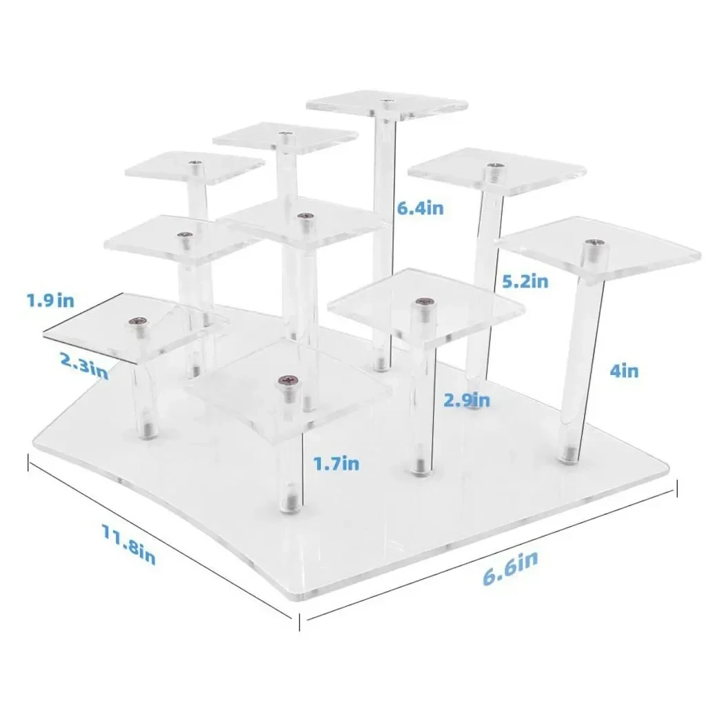 Small Anime Character Collection Acrylic Display Stand Toy Character ...