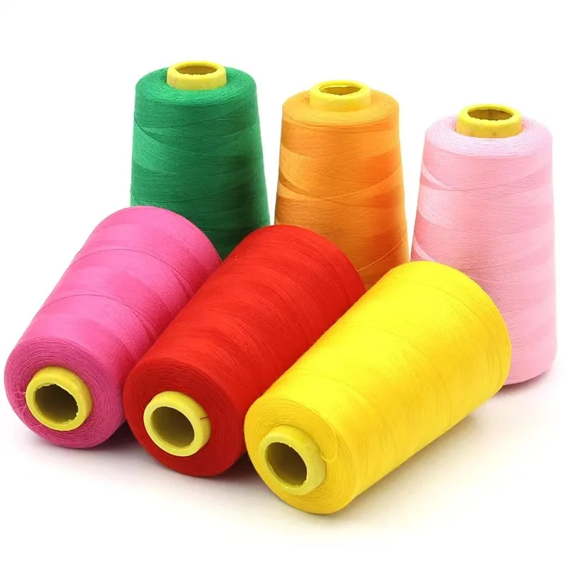 High Quality 5000 Yards 40/2 100% Polyester Sewing Thread
