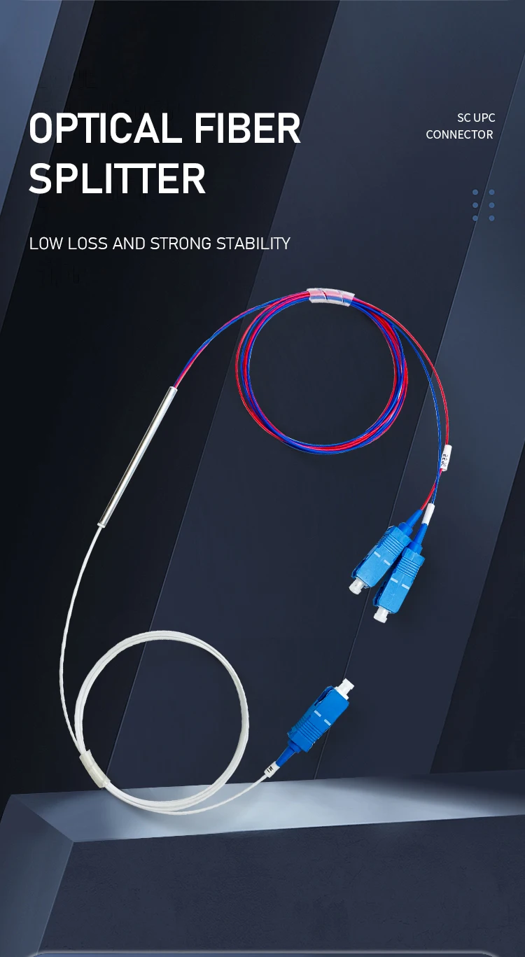 1310/1490/1550 Fiber Optic Ftth Splitter 1/2 Fbt Splitter Coupler 1:99 ...