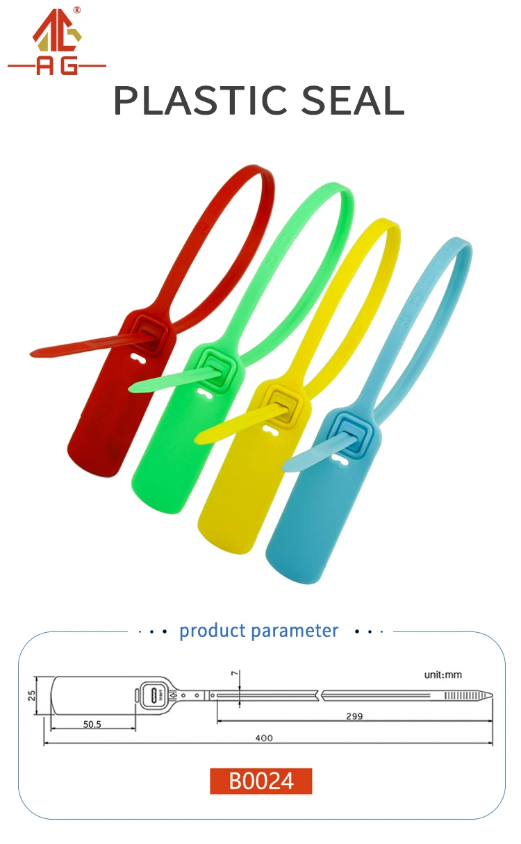 High Tension Polyethylene Logistics Plastic Seal Safety Plastic Car ...