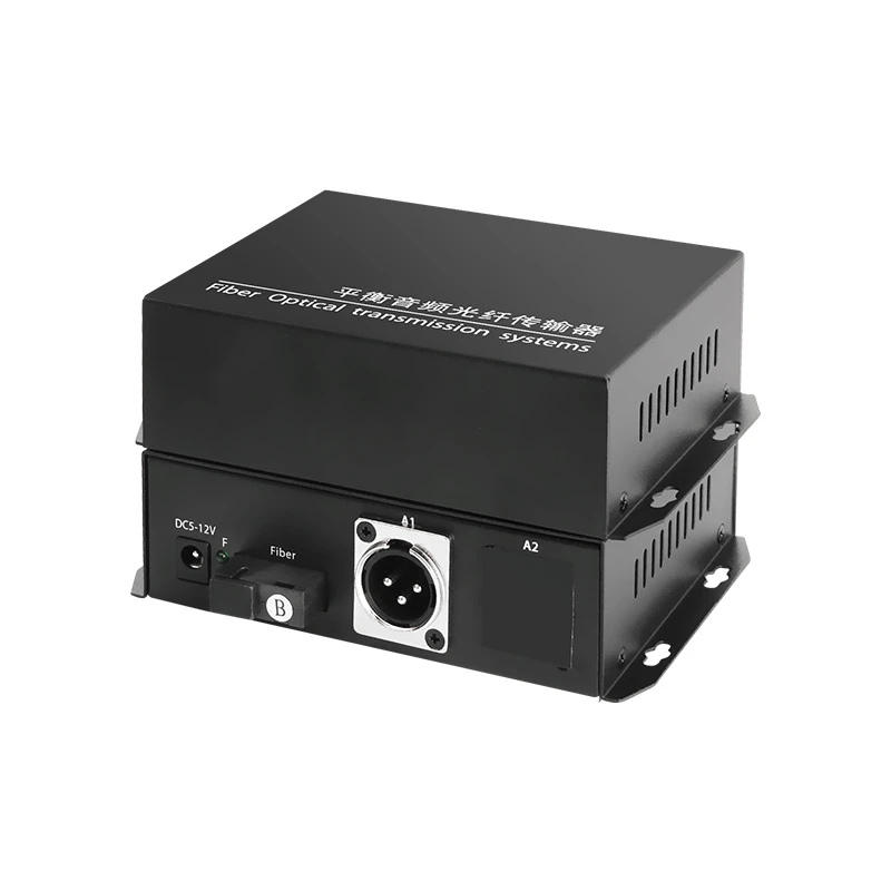 Audio Multiplex Balanced Audio Fiber Converter 4 8 Channel