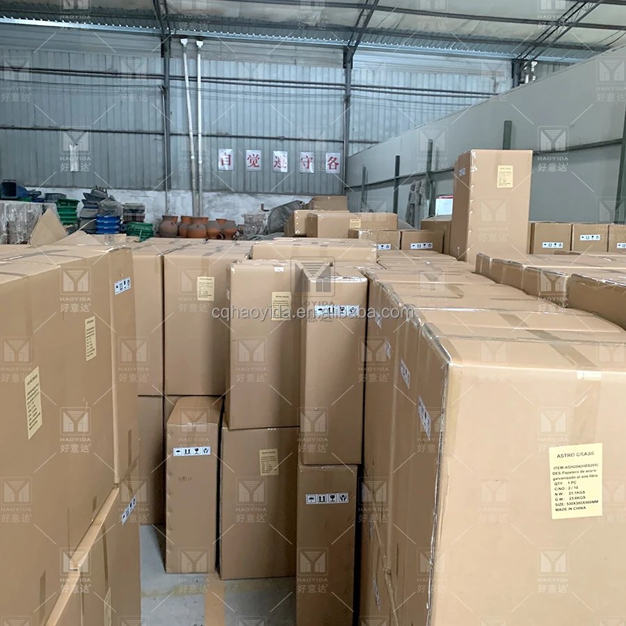 Outdoor 4 Compartment Garbage Bins - Durable & Eco-friendly