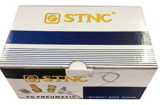 Stnc Popular Sp08 1/8 Forged Unique Male Tee Brass Plated Nickel ...