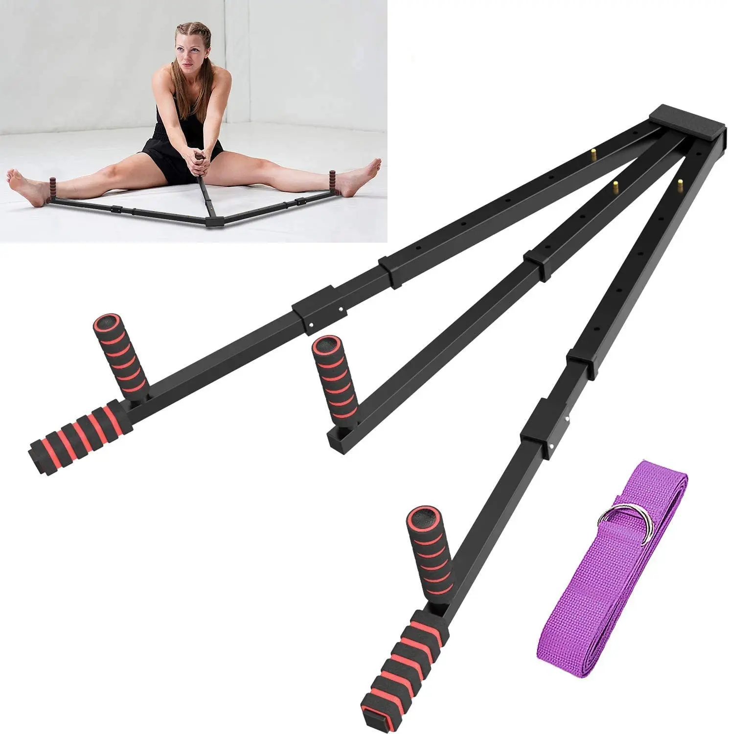 Ligament Stretcher Cross Split Leg Press Leg Splitter Stretcher Fitness ...