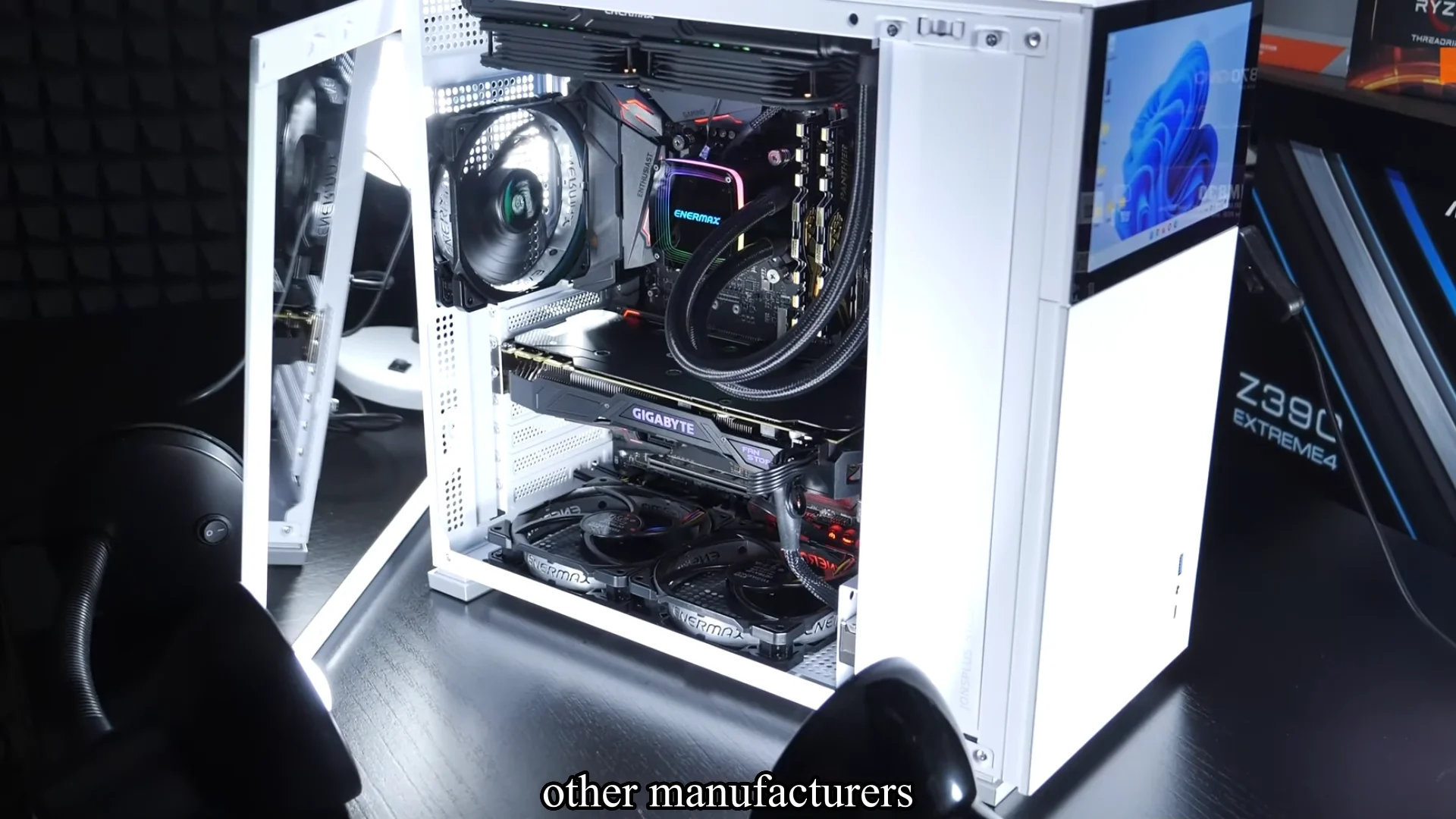 Hot Computer Case D41 Std Screen Black Rgb Atx Pc Gaming Case - Buy Pc ...