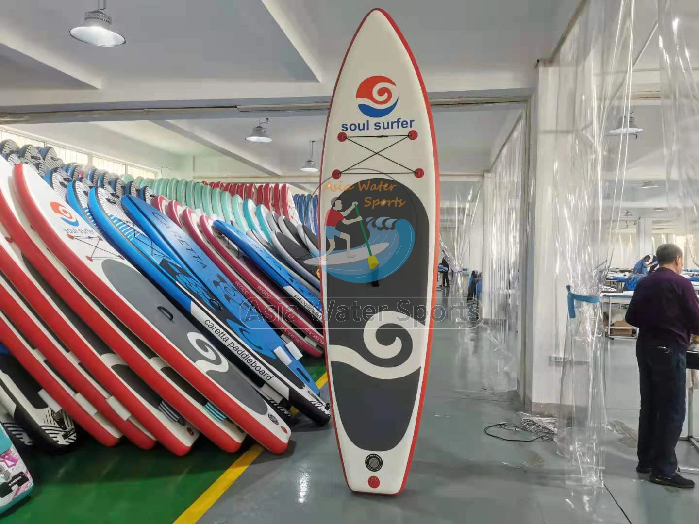 4x1.7x0.2m Inflatable Paddle Boards - Standup Surfboards