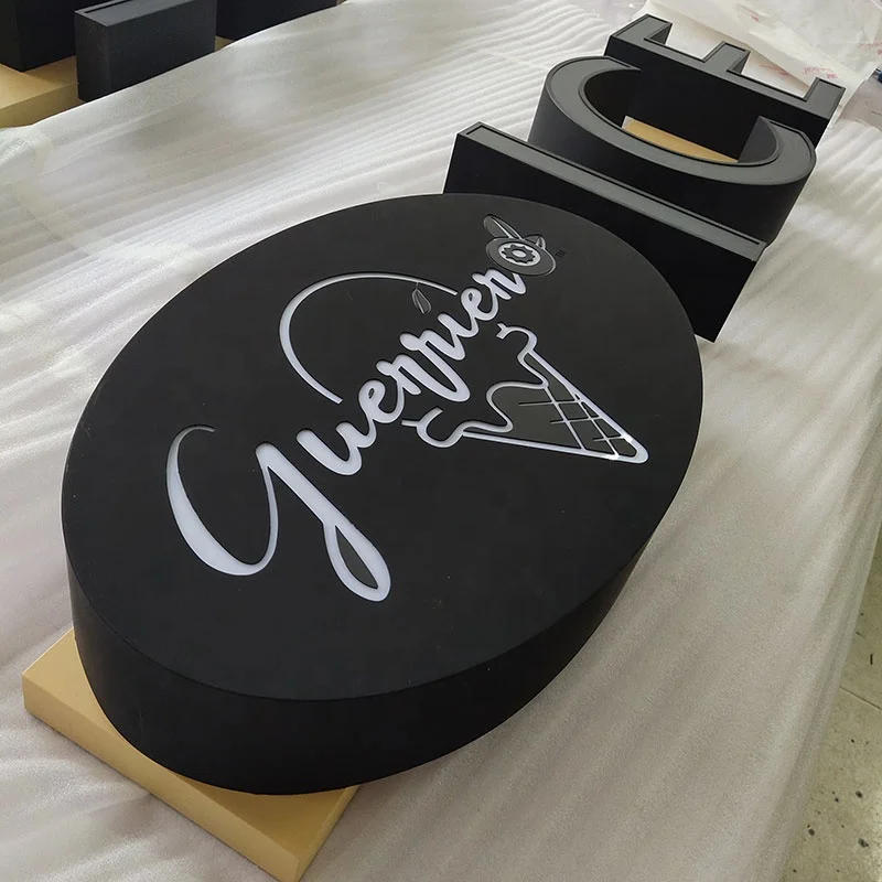 Outdoor Ice Cream Store Sign Acrylic Channel Letter Signs Cost ...