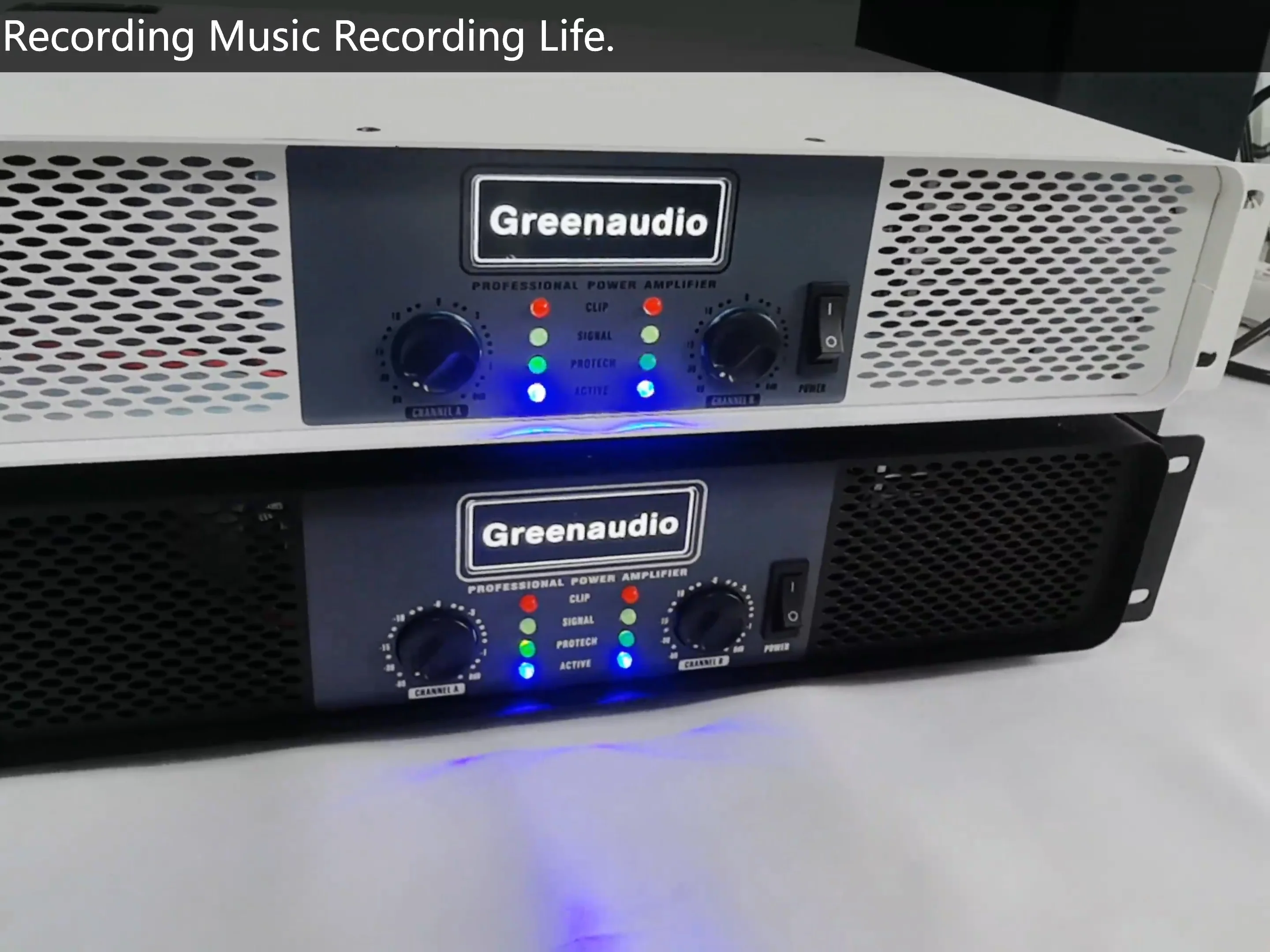 Gap-802b Professional 500w*2 Power Amp 2 Channel M Audio High Power ...