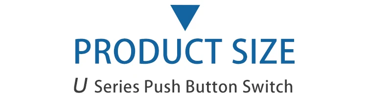 ABILKEEN 4 Pin Terminals Push Button Switch IP65 2A Waterproof Flat ...