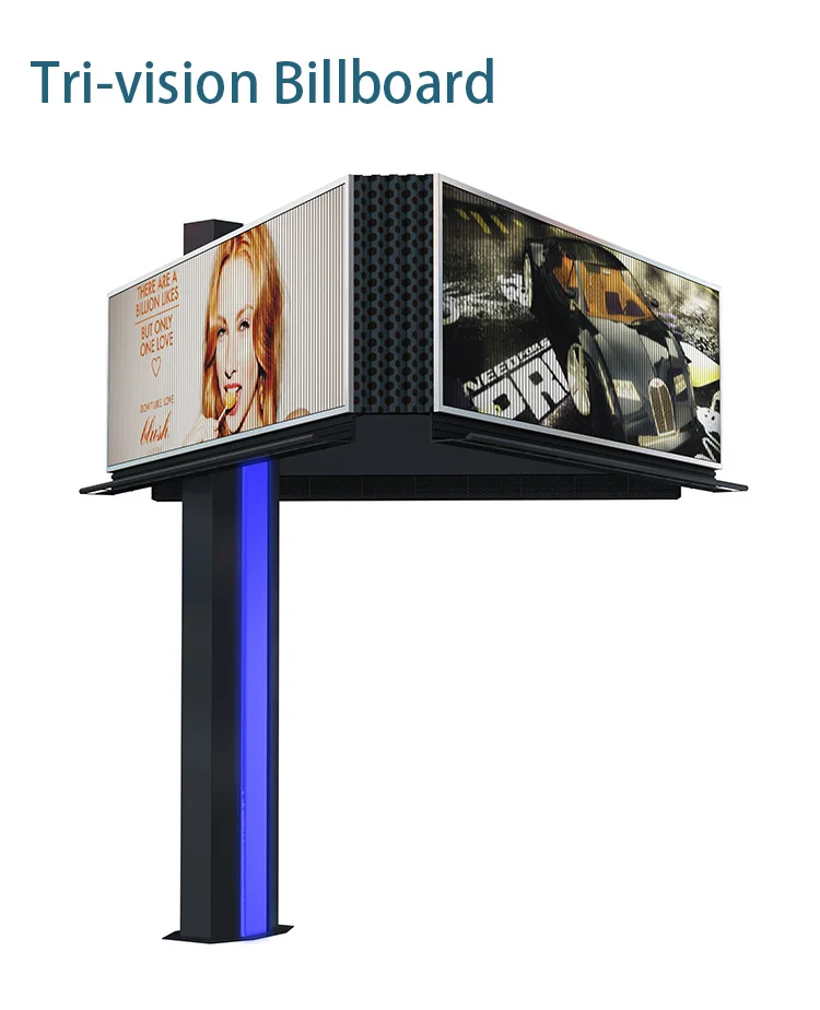 Large Size Durable Aluminum Trivision Billboard - Buy Trivision ...