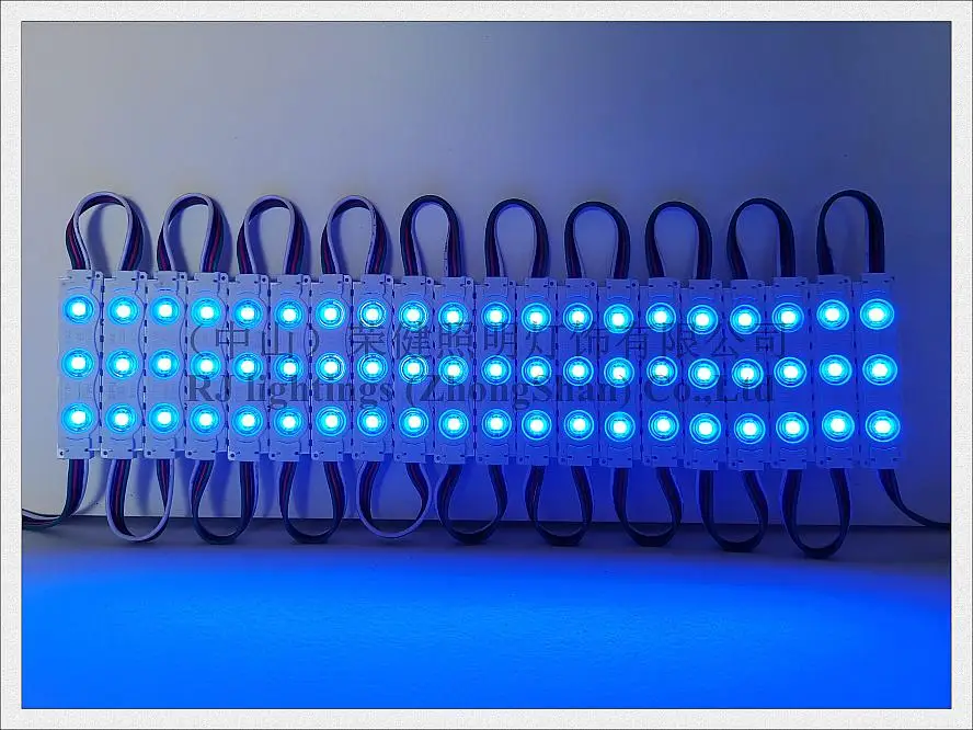 RGB LED Light Module for Signs Letters SMD 5050 Waterproof RGB DC12V 1W ...