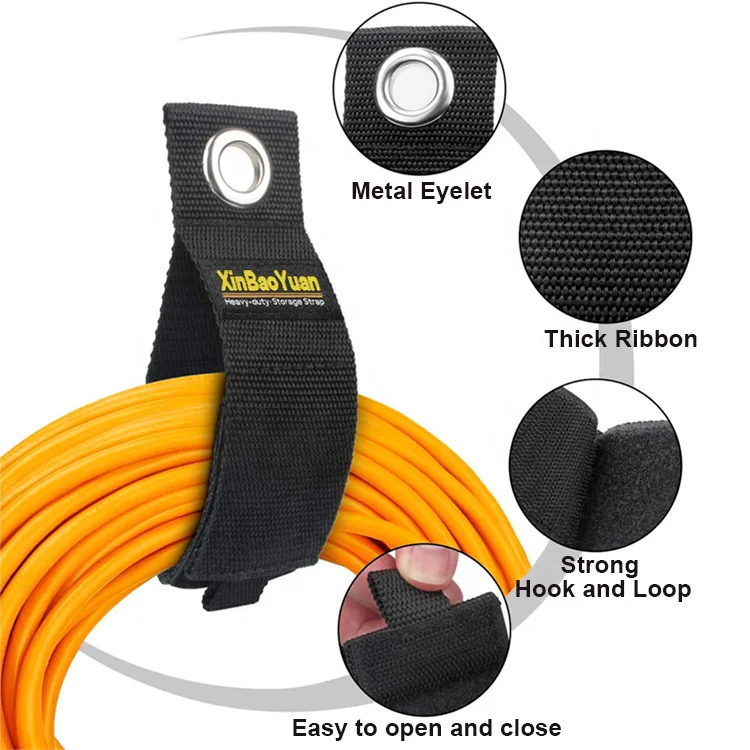 Velcroes Cord Holder Hook And Loop Heavy Duty Storage Straps Velcroes ...
