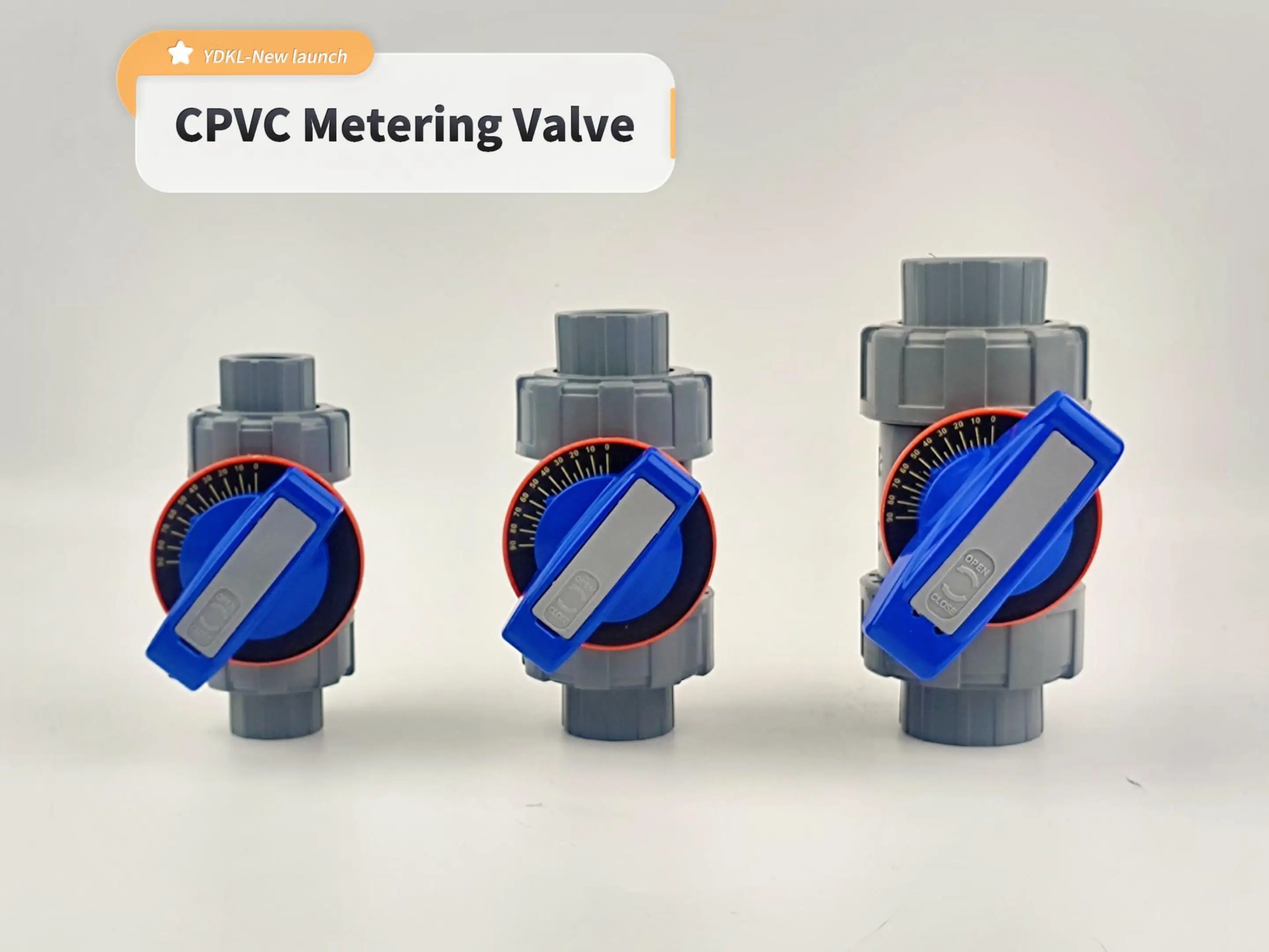 CPVC Metering True Union V Ball Valve - YDKL Quality