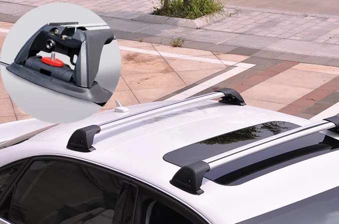 Universal Roof Side Rack Cross Bars for Most Sedans
