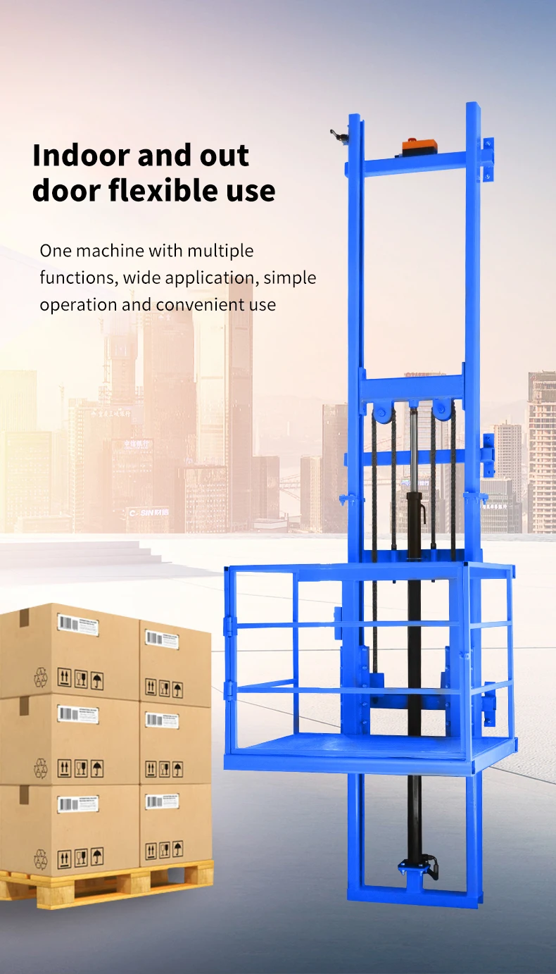 Portable Outdoor Electric Hydraulic Lifting Hoist for Warehouse Use