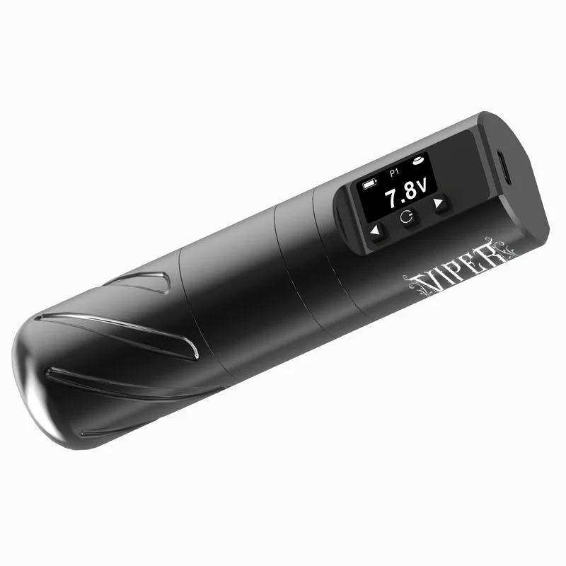 Wireless Rechargeable Battery Tattoo Gun Machine Digital Rotary Tattoo ...