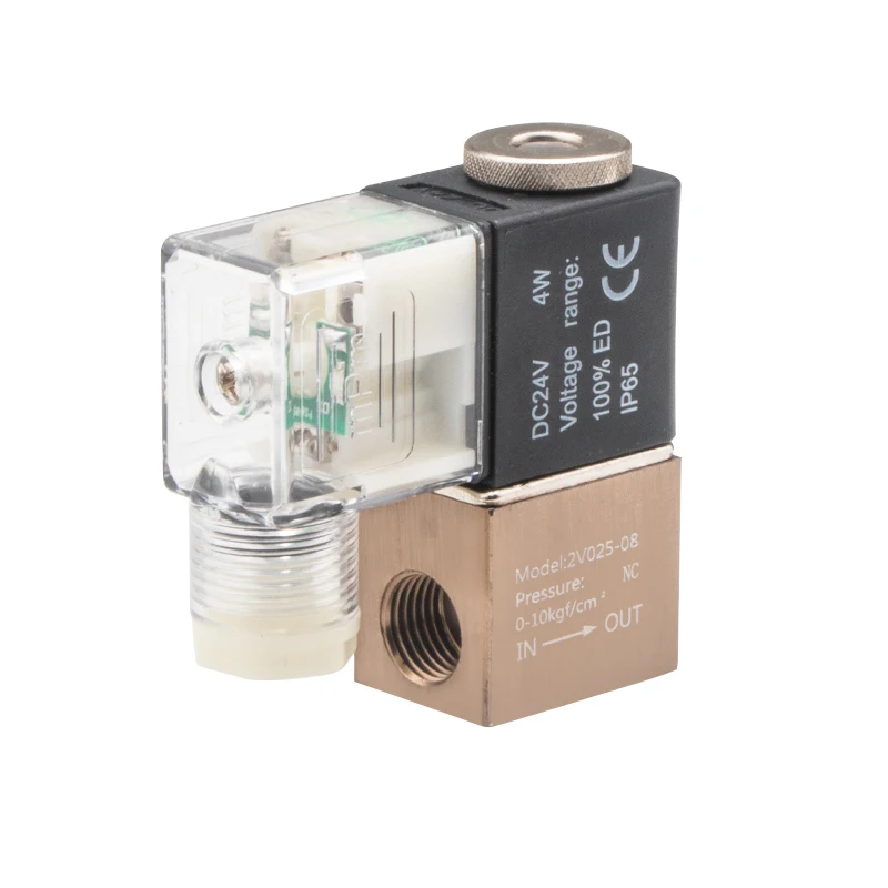 Solenoid Control Valve 220v Solenoid Valve One In One Out Pneumatic 24v ...