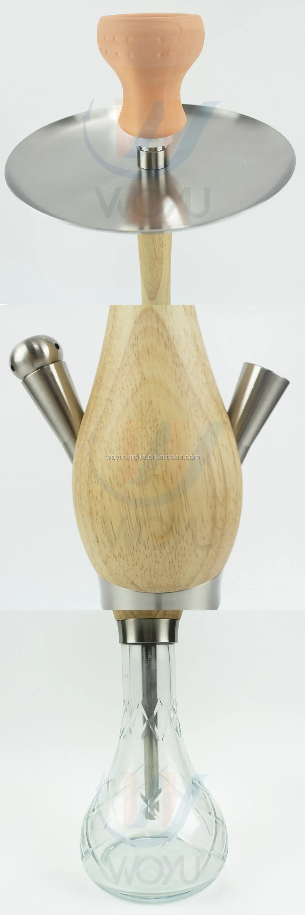 Woyu Shisha Hookah Lounge Chicha Wood Hookah Wooden Water Smoke Popular ...