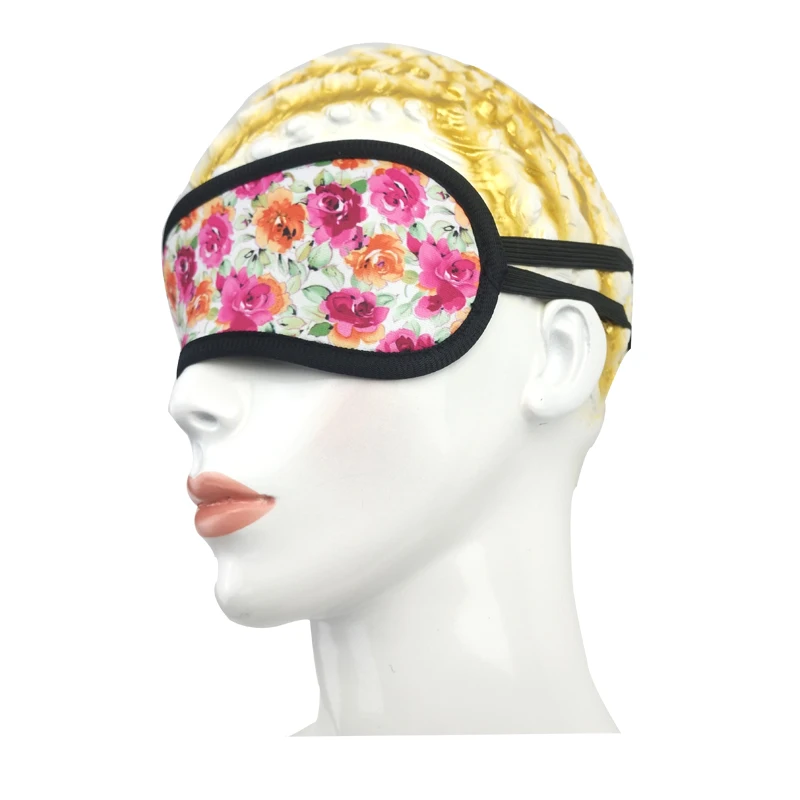 Rts Sublimation Blanks Neoprene Soft Eye Mask For Sleeping Blind Folds ...