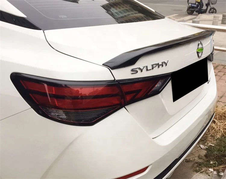 Para Nissan Sentra Spoiler 2020-2021 Nissan Sylphy Spoiler Estilo Largo ...
