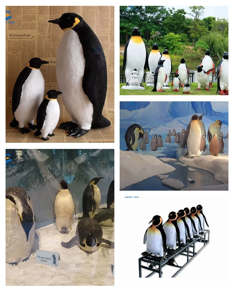 SG-RT-AA30 Talking and Walking Animatronic Penguin Model