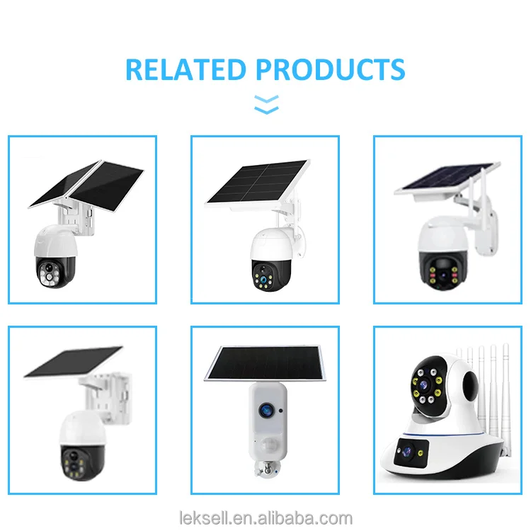 New Arrivals Wireless Solar Camera For Home/outdoor Security Solar 4g ...