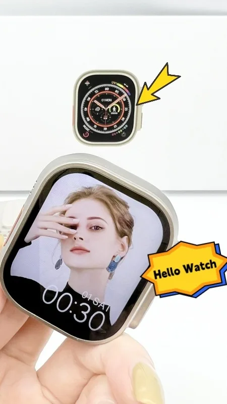 Reloj Inteligente Ultra Serie Hello Watch 2,Dt8,Hk8 Pro Max,Hk9,S8,Hw8 ...