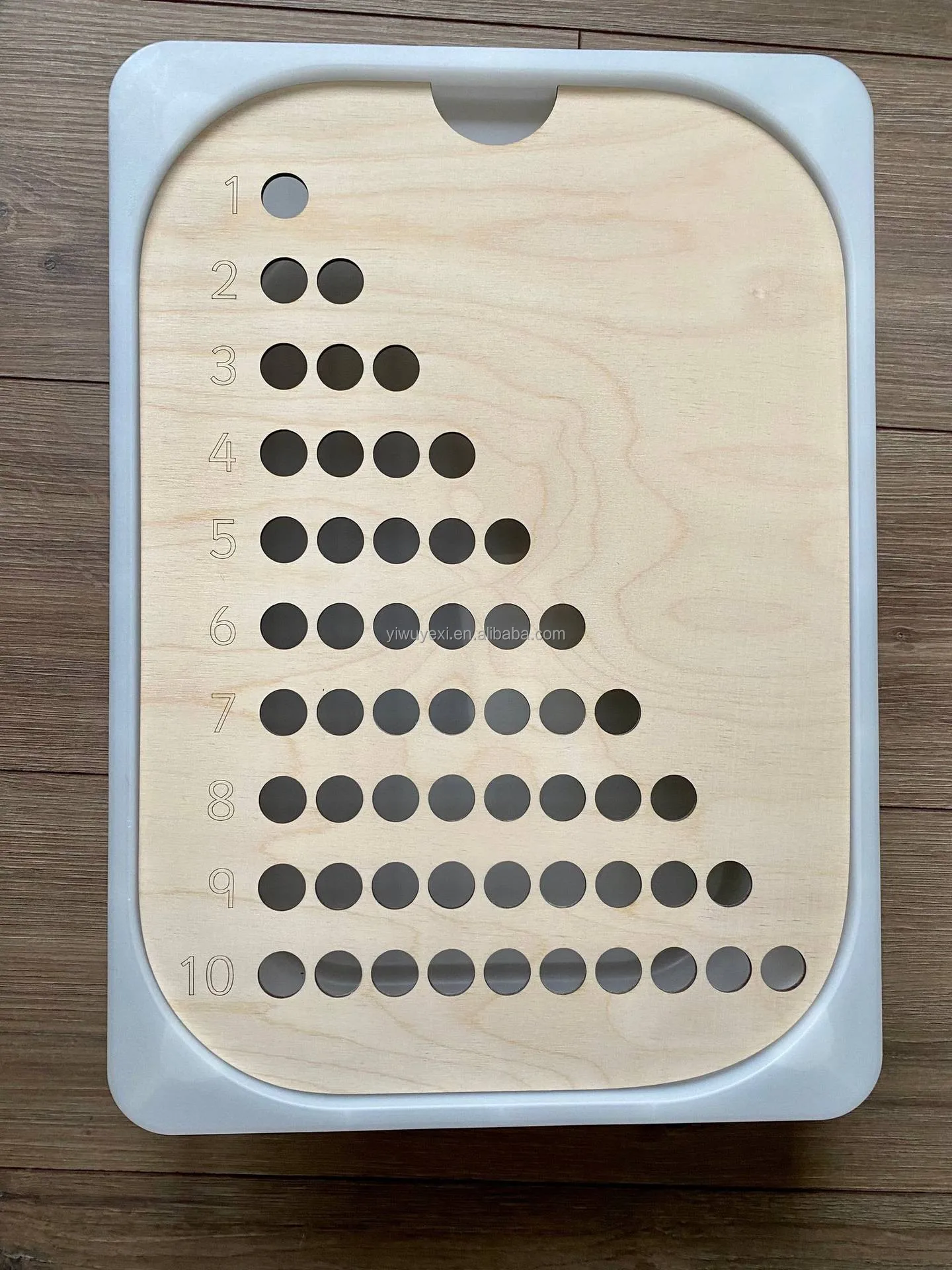 Flisat Insert Colour Sorting | Number Match Sensory Play Sensory ...