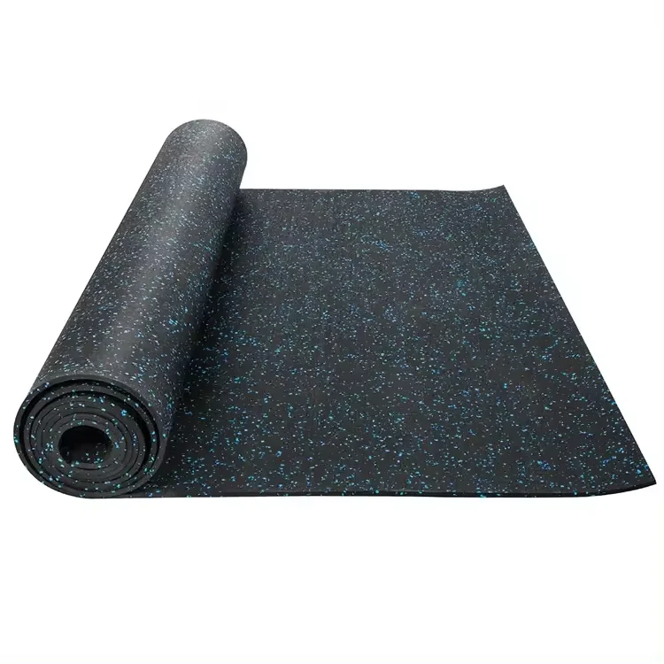 Heavy Duty Rubber Flooring And Rolling Mat Anti-slip Durable Epdm Gym ...