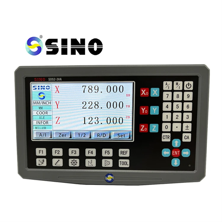 SINO SDS2-3VA Professional LCD DRO for Small Milling Machines