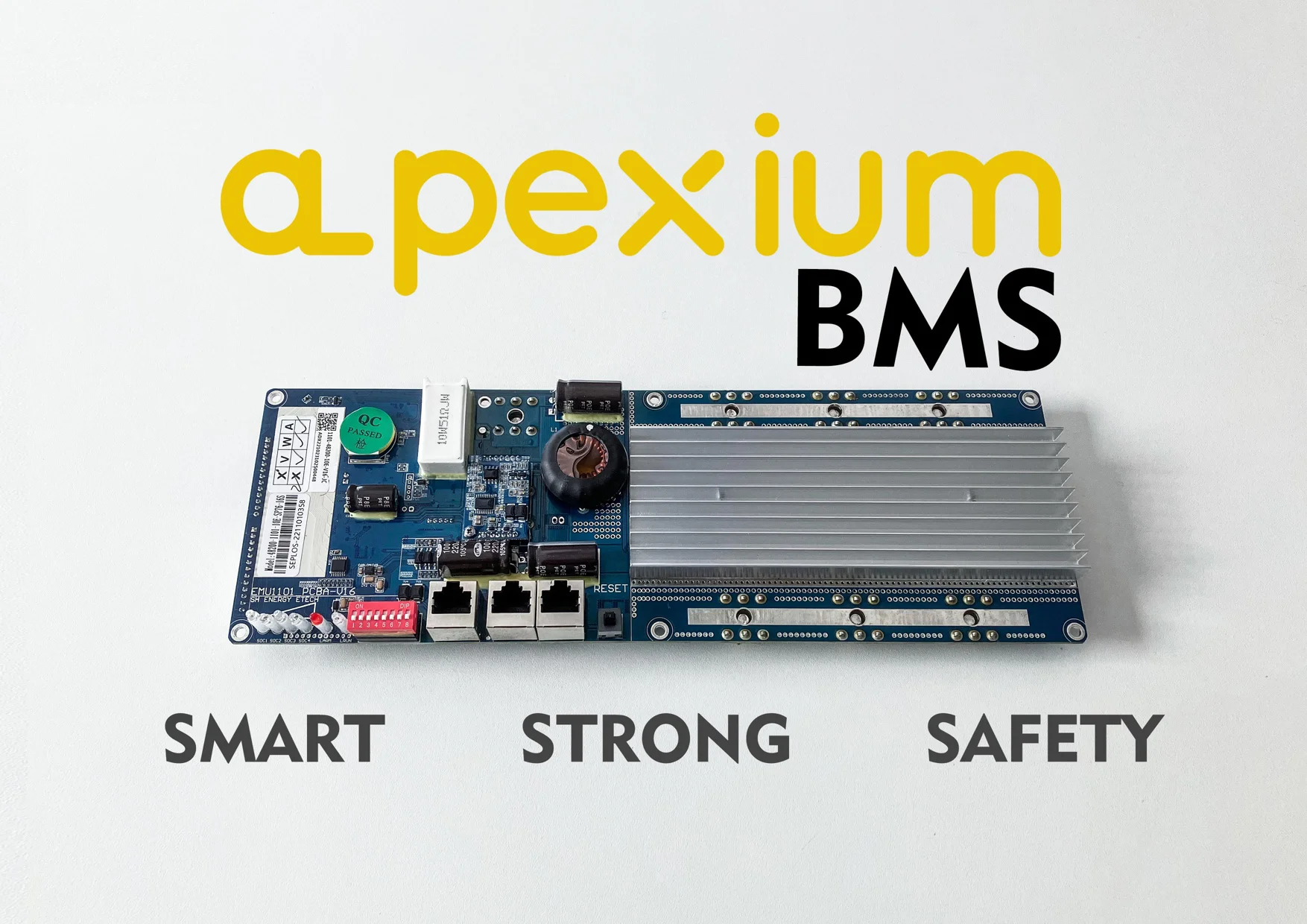 Apexium 48V Smart BMS for Lifepo4 Batterycells - 16S Design
