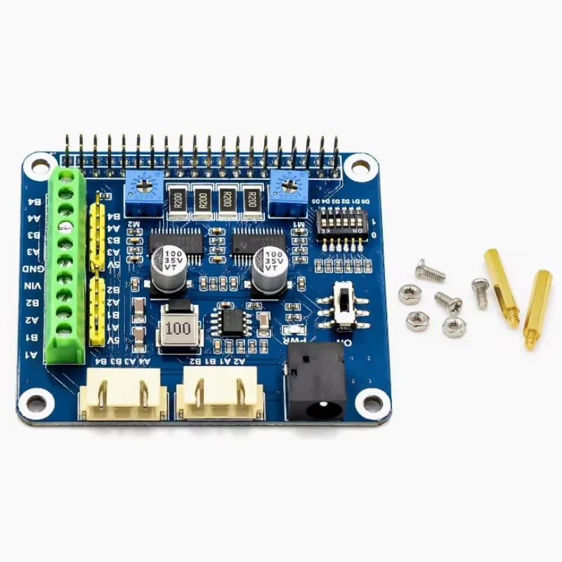 Stepper Motor For Raspberry Pi,Dual Drv8825 Motor Controller Built-in ...