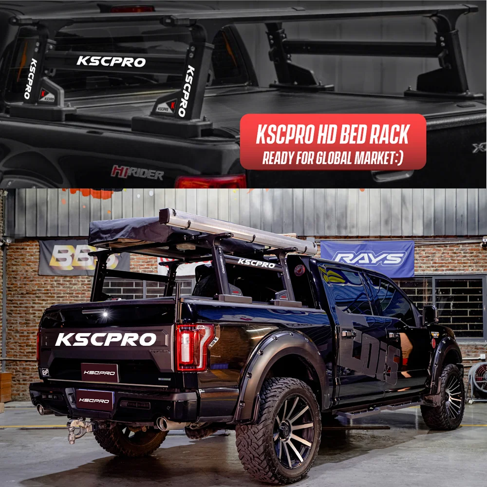 KSCPRO Full Size Truck Bed Rack System - Height Adjustable