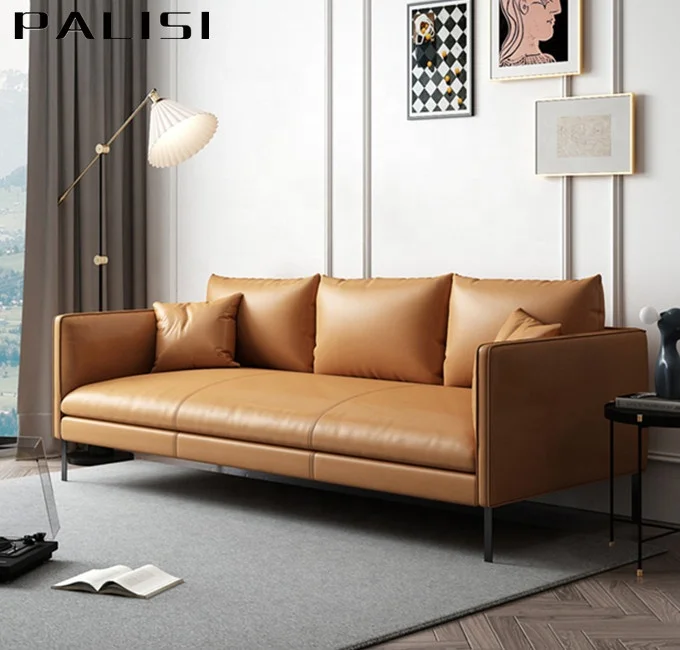 Luxury Italian Design 4 Seat Sofa Couch Modern Sectional Corner Sofa ...