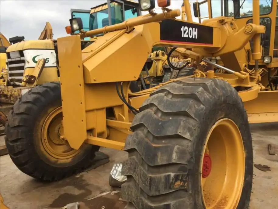 Good Quality Second Hand 120g Motor Grader Used Cheap Caterpillar 120g ...