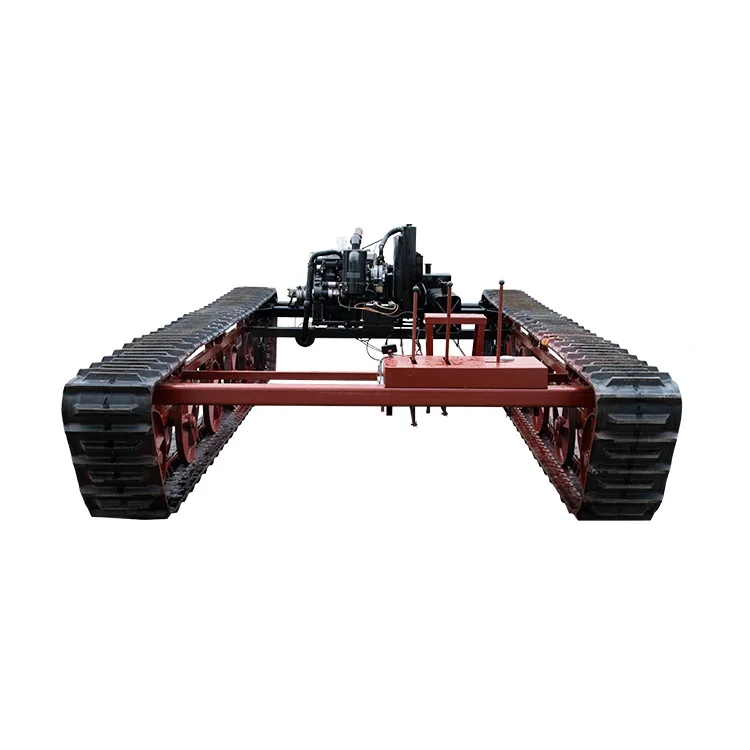 Mini Size Customizable Rubber Track Kit RC Industrial Robot