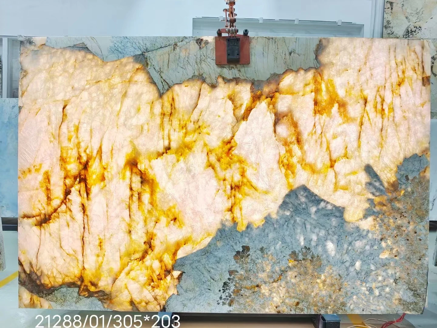 YDSTONE Translucent Patagonia Quartzite Slab Luxury Polished Granite ...