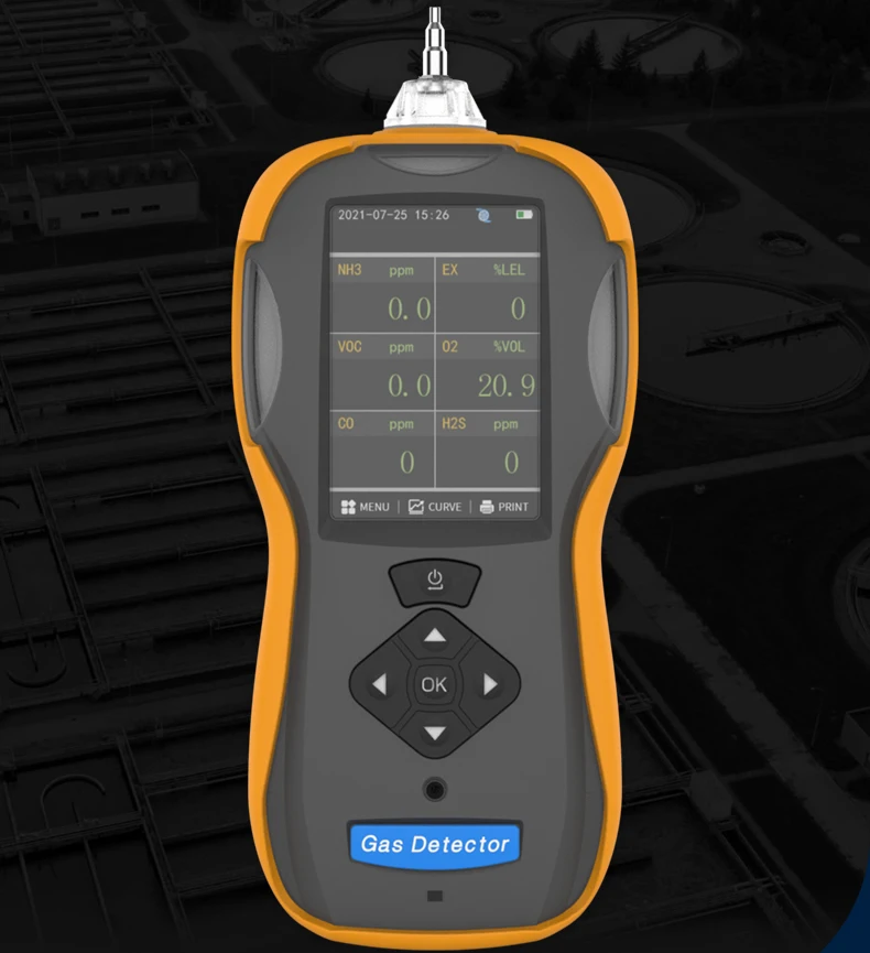 Safewill Support OEM Combustible Gas Detector 6 Gas Multi-Detector ...