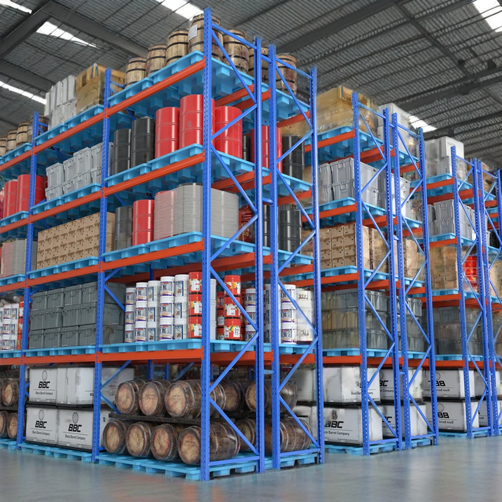 Selective Pallet Racks Adjustable Pallet Rack Warehouse Storage Heavy ...