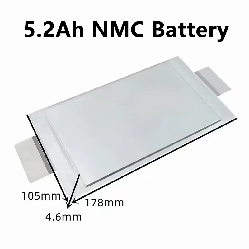 Jeve Pouch Cell Nmc 3.7v 5.2ah 50ah 60ah 96ah Rechargeable Battery For ...