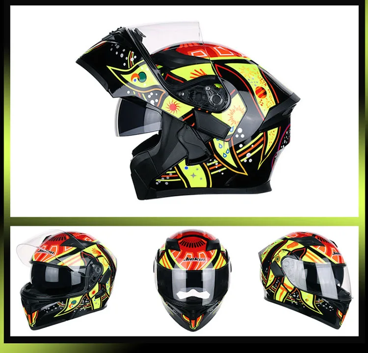 Branded Modular Helmet Motorcycle Smart Helmet With Built-in Blue Tooth ...