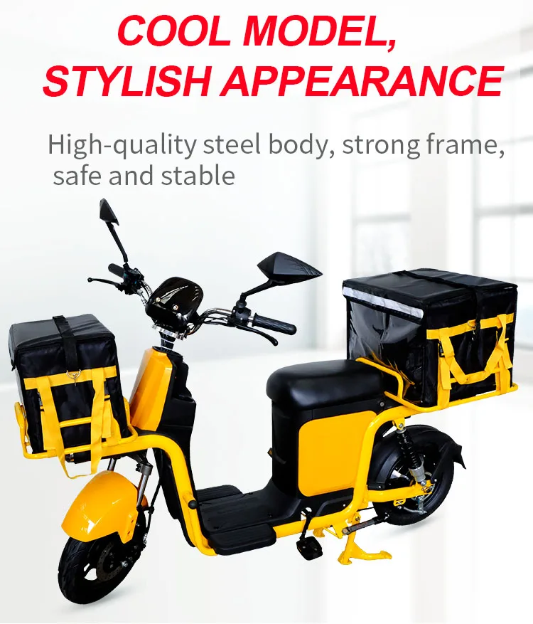 Electric City Bike Food Delivery Bikes Sale Electric Motorcycle For ...
