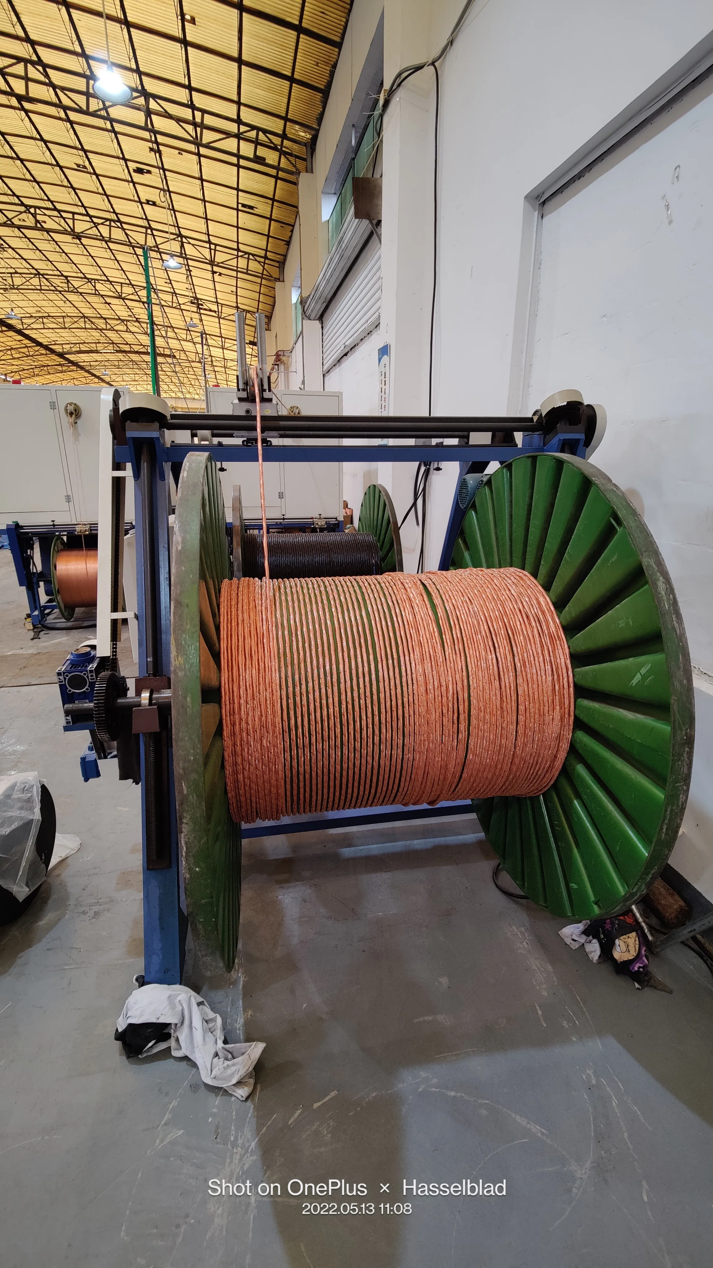 Steel Bobbin Corrugated Spool for Cable Machine Corrugated Steel Spool ...