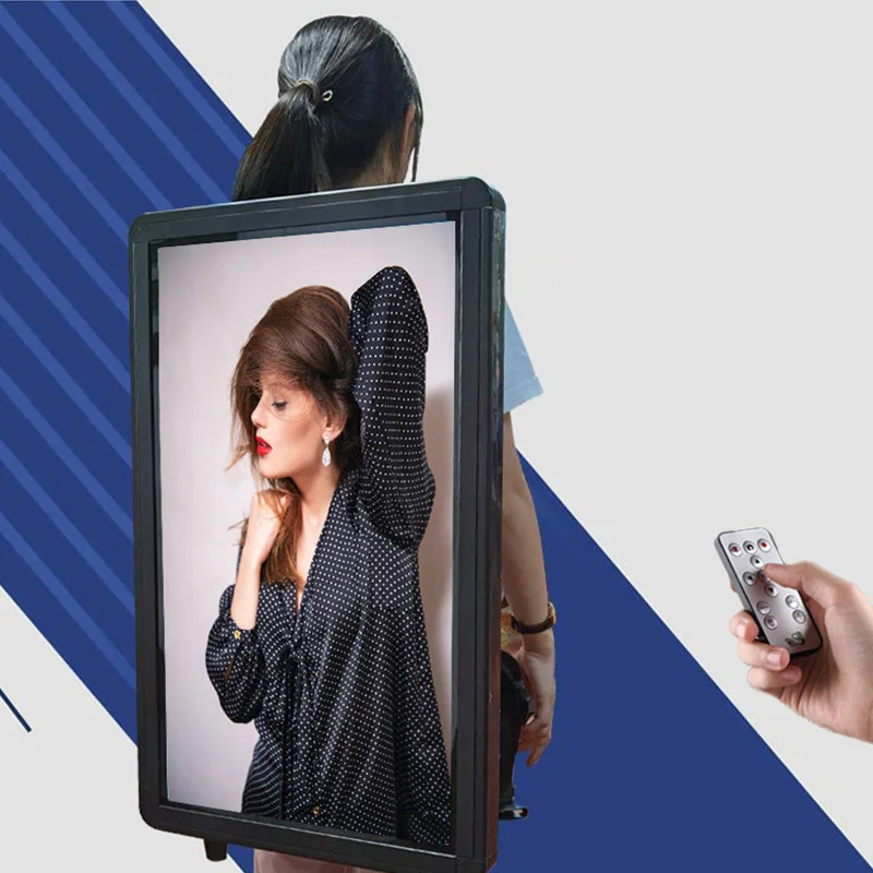 2022 New 32 Inch Portable Lcd Backpack Advertising Billboard Lcd ...