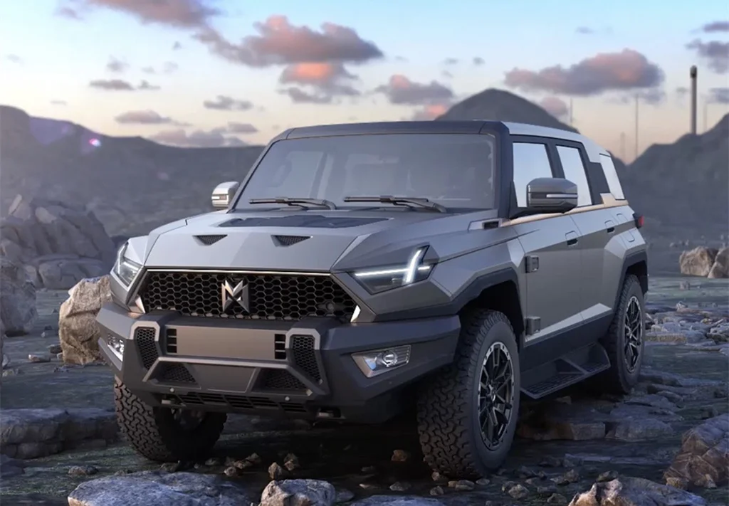 Dongfeng MHERO 917 - Luxury Electric SUV with 4x4 Drive