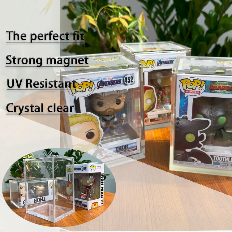 Tcg Stackable Acrylic Funko Pop Display Hard Case 4 Inch Pop Vinyl ...