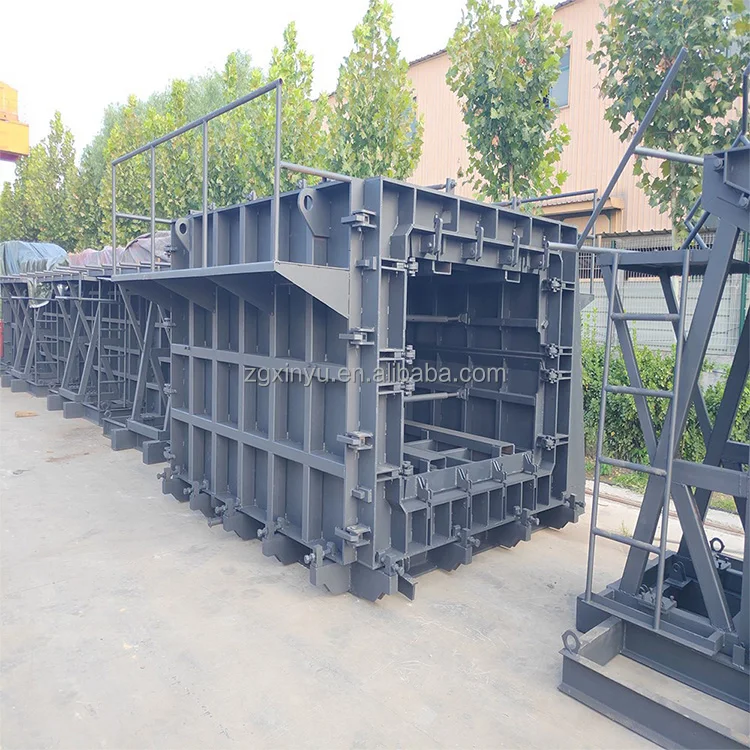 Horizontal Precast House Concrete Box Culvert Making Mold - Buy Precast ...