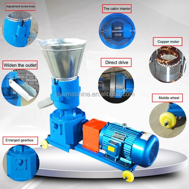 Pallet Maker Machine - High Productivity Feed Pellet Machine